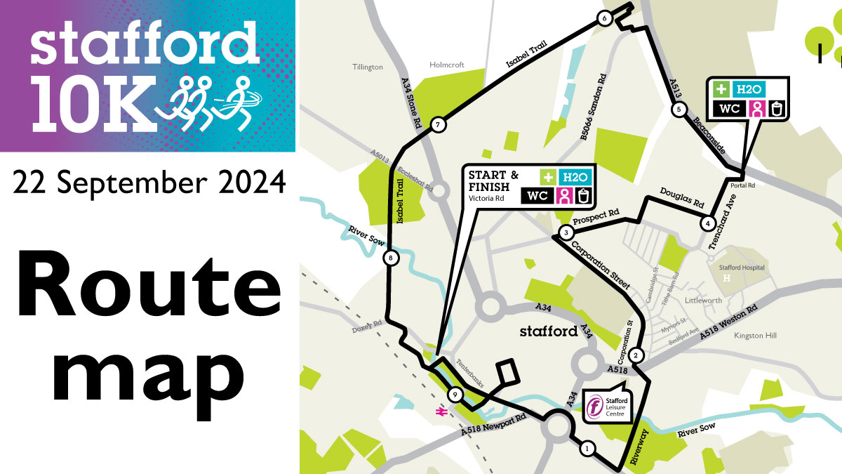 2024 Race Route | Freedom Leisure